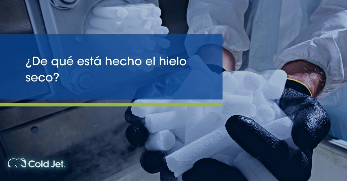 ¿De qué está hecho el hielo seco y qué tan frio es?